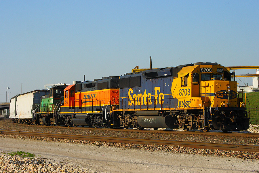 Southbound BNSF Local Train